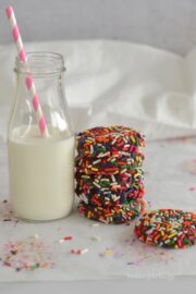 Chocolate Confetti Cookies ~ two sugar bugs ~ Cookies