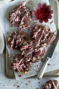 Double Chocolate Raspberry Rolls ~ two sugar bugs