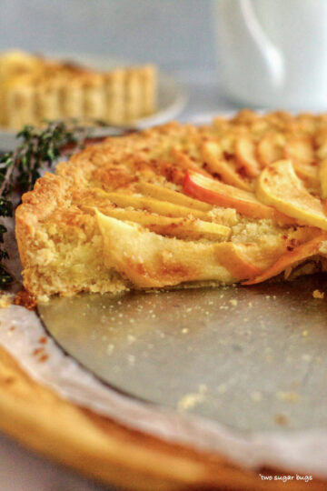 Frangipane Tart Recipe {Gluten Free} ~ two sugar bugs