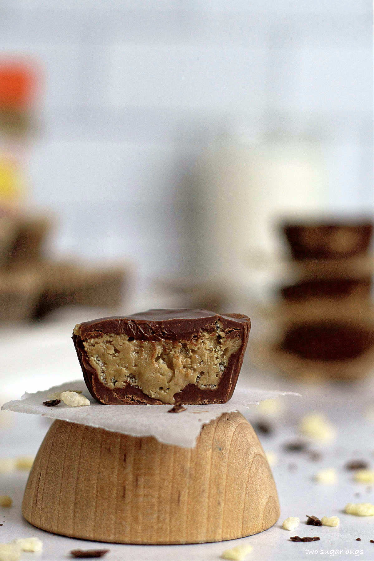 SunButter Cups (Nut Free Snacks) ~ two sugar bugs
