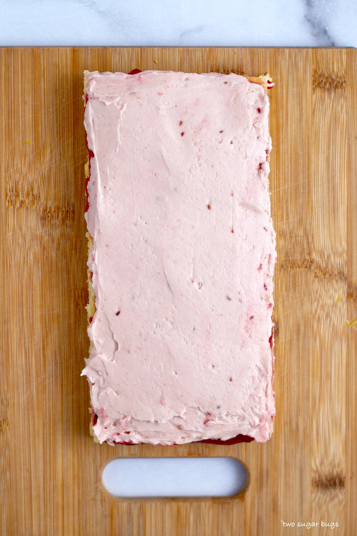 Raspberry Opera Cake ~ two sugar bugs