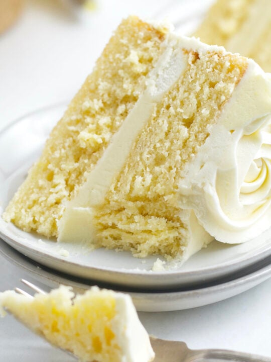 Lemon White Chocolate Cake