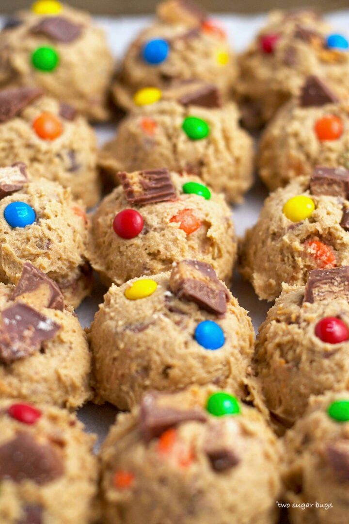 Candy Bar Cookies ~ two sugar bugs