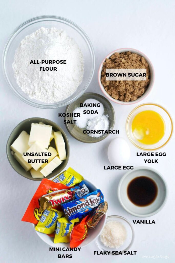 Candy Bar Cookies ~ two sugar bugs