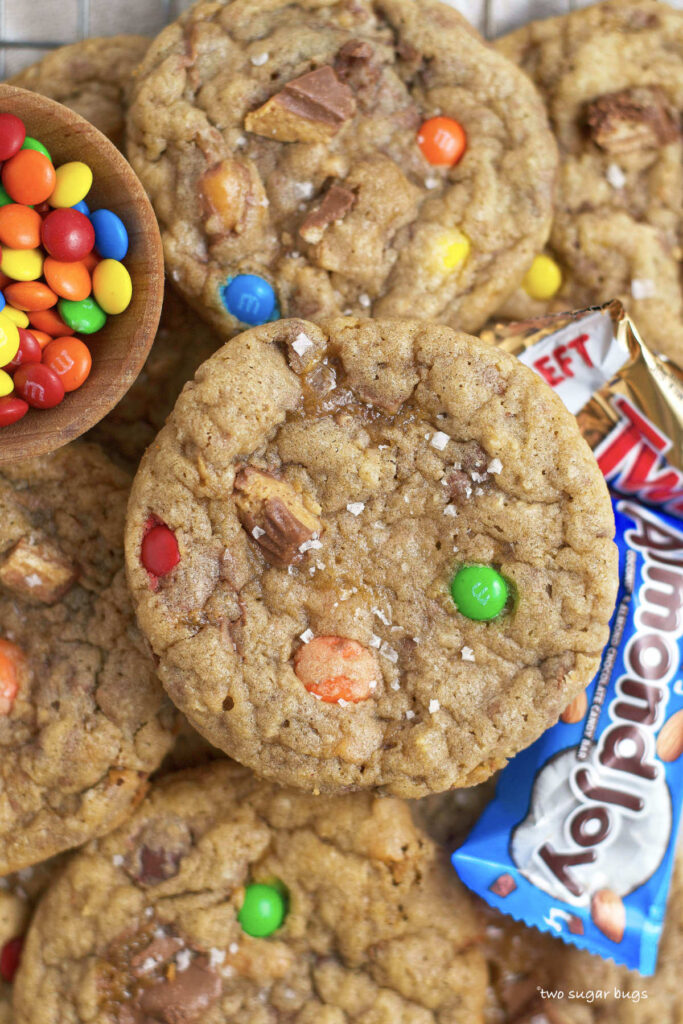Candy Bar Cookies ~ two sugar bugs
