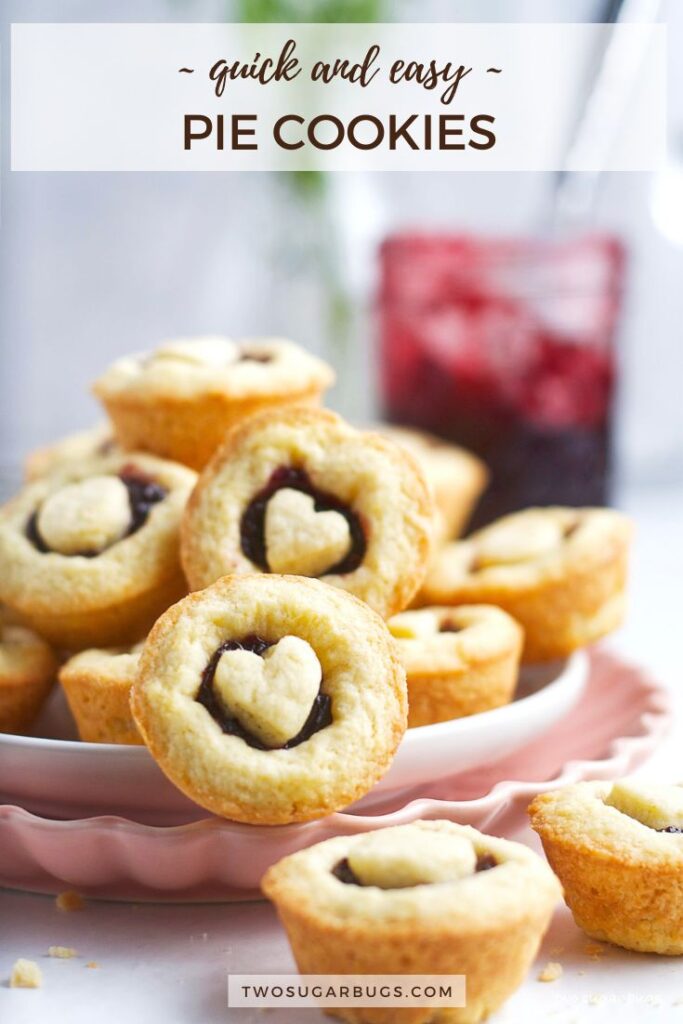 Pie Cookies {EASY recipe} ~ two sugar bugs