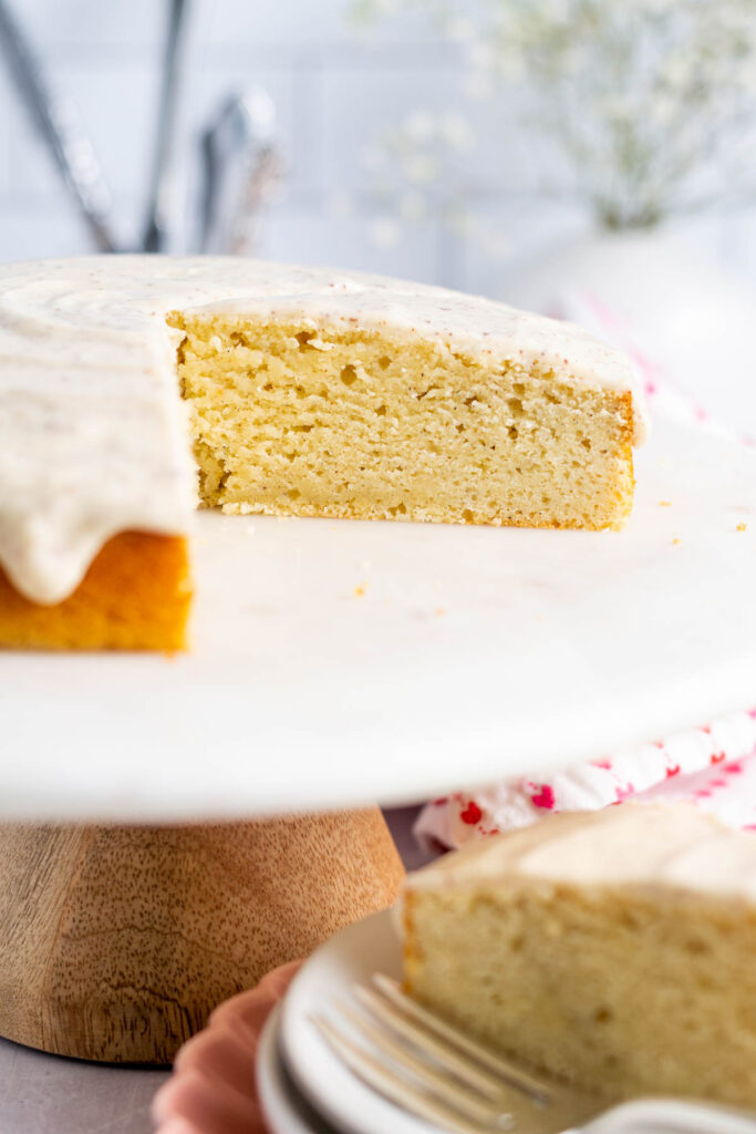 Cardamom Cake {with Brown Butter Frosting} ~ two sugar bugs