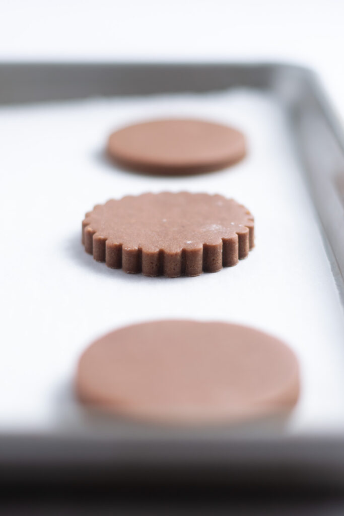Soft and Thick Chocolate Cut Out Cookies ~ two sugar bugs