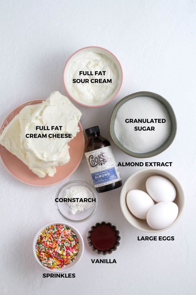 Creamy Birthday Cheesecake ~ two sugar bugs