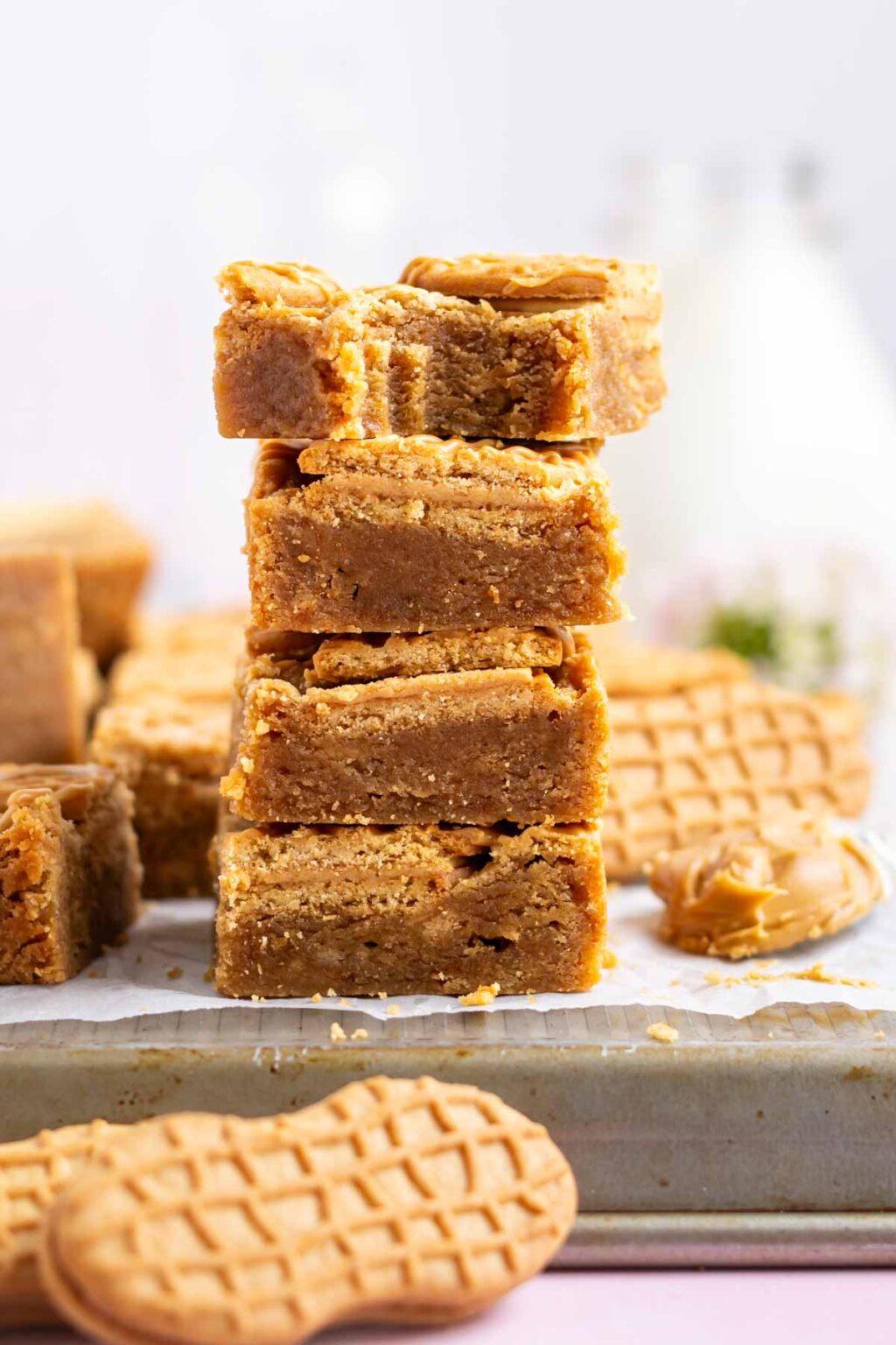 Nutter Butter Bars ~ two sugar bugs