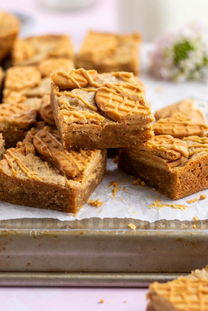 Nutter Butter Bars ~ two sugar bugs