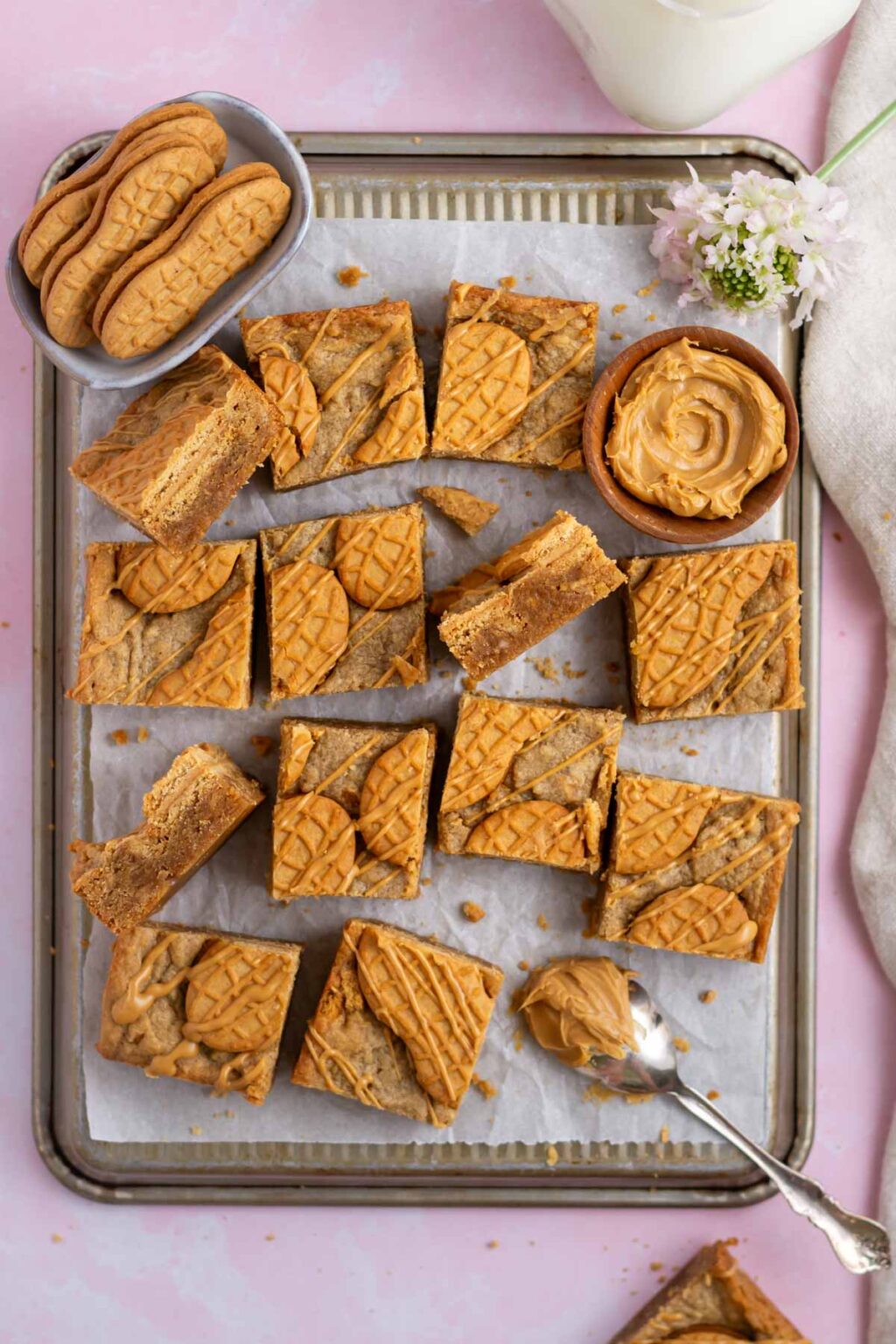 Nutter Butter Bars ~ two sugar bugs