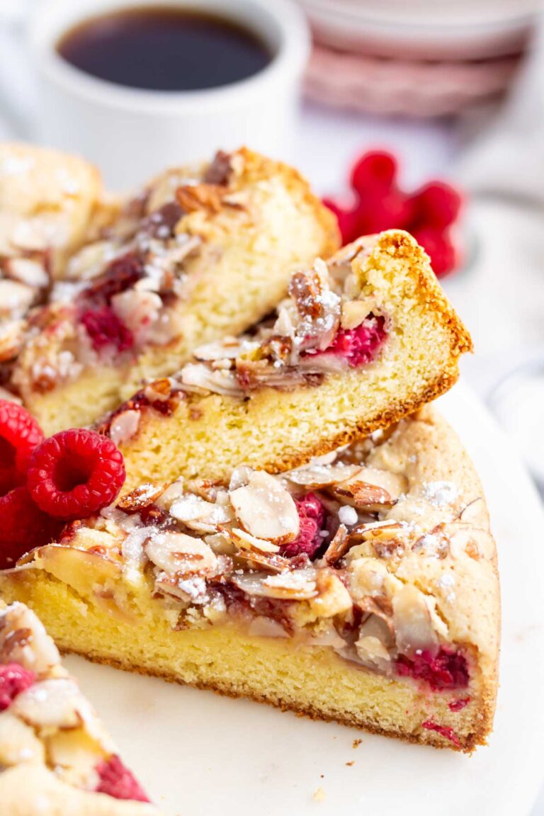 Raspberry Almond Cake ~ two sugar bugs