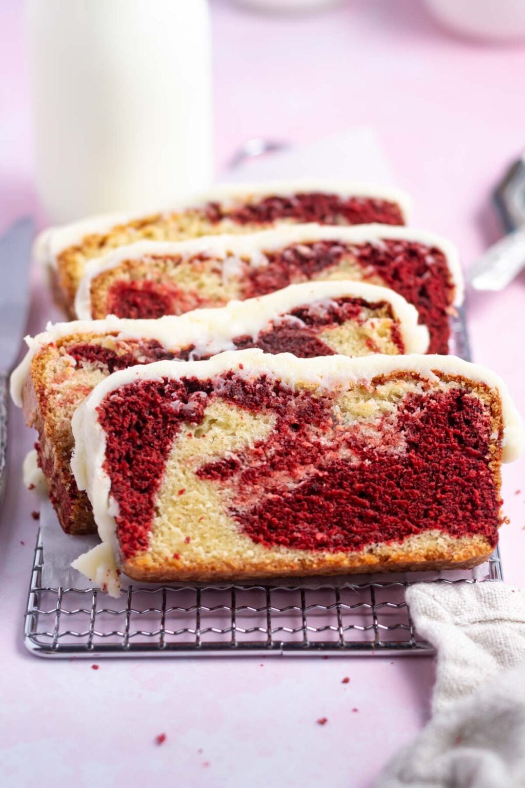 Red Velvet Loaf {Starbucks Copycat} ~ two sugar bugs