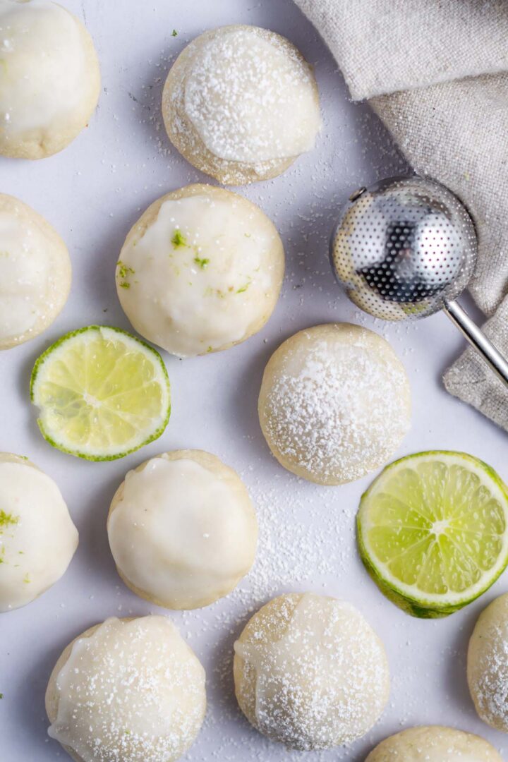 Lime Cookies ~ two sugar bugs