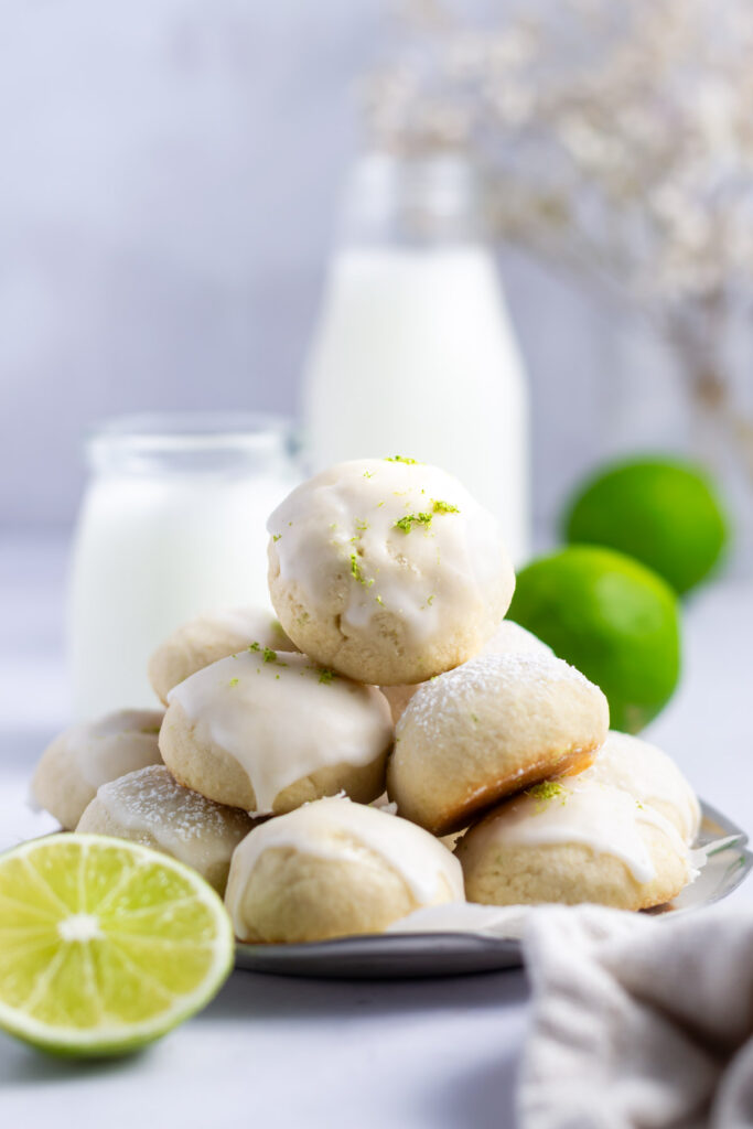 Lime Cookies ~ two sugar bugs