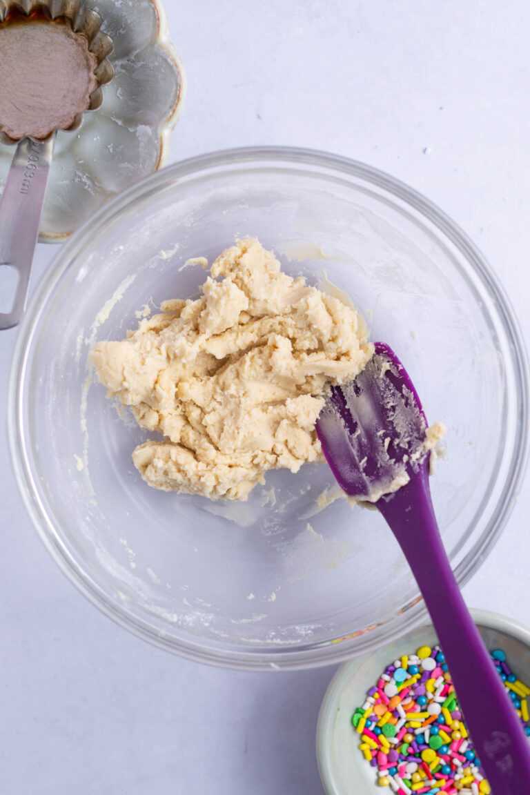 Edible Sugar Cookie Dough {for one} ~ two sugar bugs