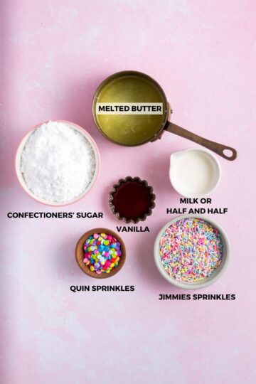 Baked Sprinkle Donuts ~ two sugar bugs