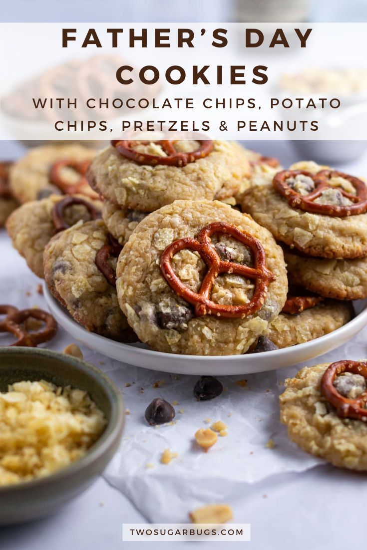 Father's Day Cookies ~ two sugar bugs