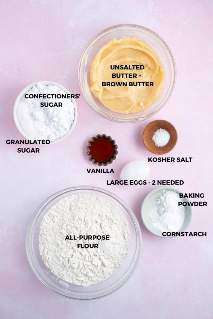 Chewy Cut Out Brown Butter Sugar Cookies ~ two sugar bugs