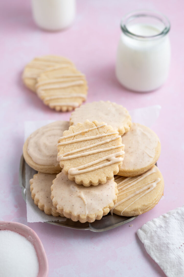 Chewy Cut Out Brown Butter Sugar Cookies ~ two sugar bugs