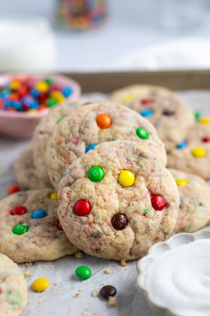 M&M Sugar Cookies ~ two sugar bugs