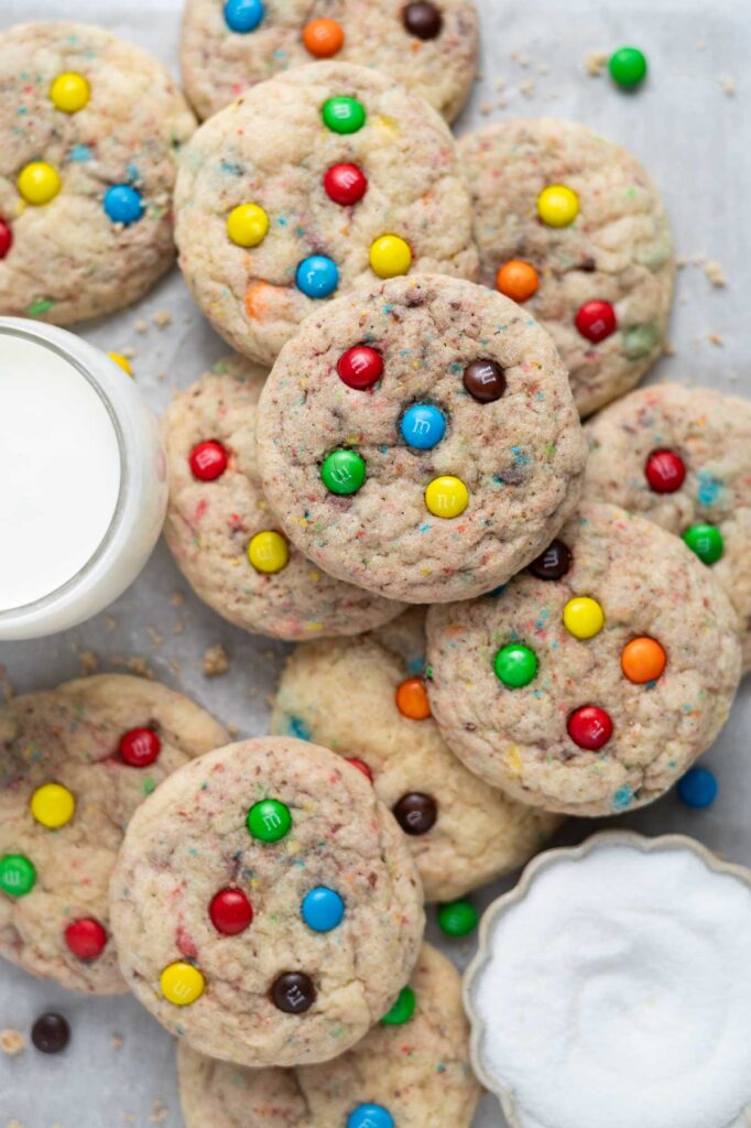 M&M Sugar Cookies ~ two sugar bugs
