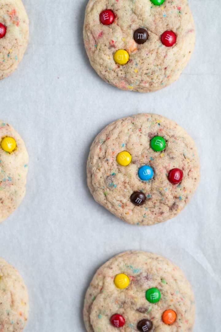 M&M Sugar Cookies ~ two sugar bugs