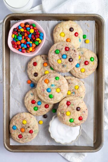 M&M Sugar Cookies ~ two sugar bugs