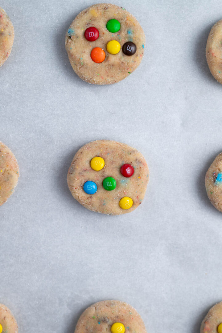 M&M Sugar Cookies ~ two sugar bugs