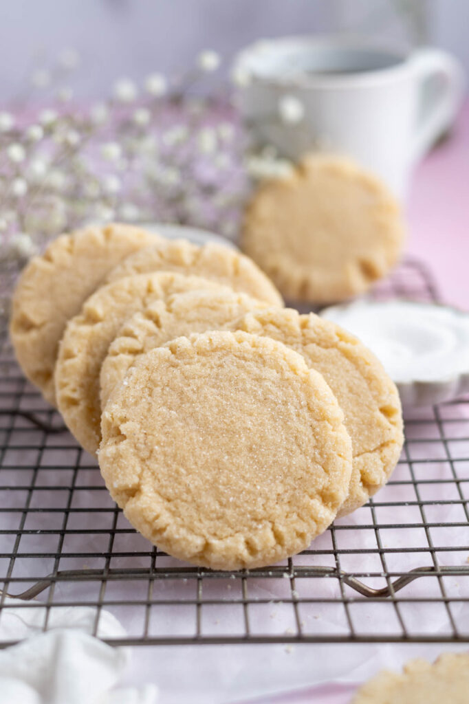Soft and Chewy Small Batch Sugar Cookies ~ two sugar bugs