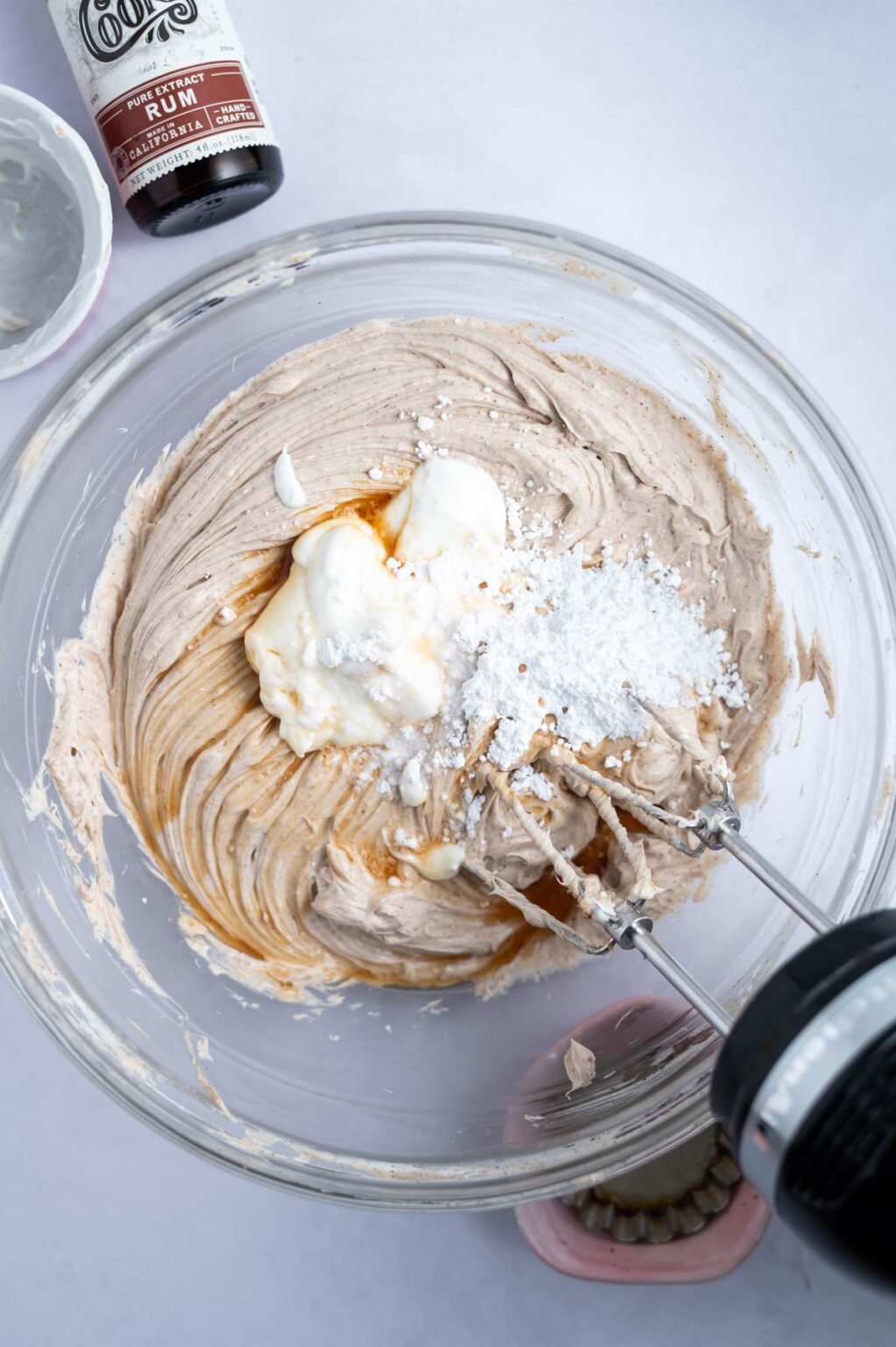 Bananas Foster Cheesecake {no bake} ~ two sugar bugs