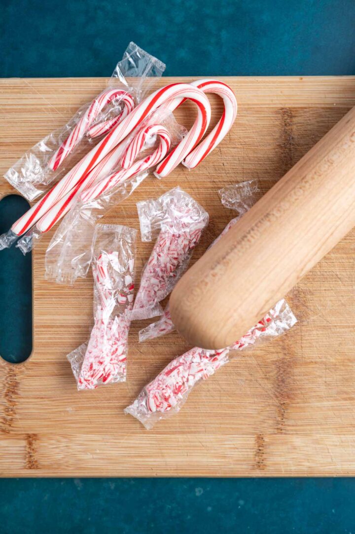 Soft and Fluffy Candy Cane Cake ~ two sugar bugs