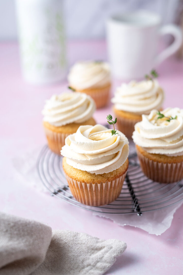 Easy Olive Oil Cupcakes ~ two sugar bugs