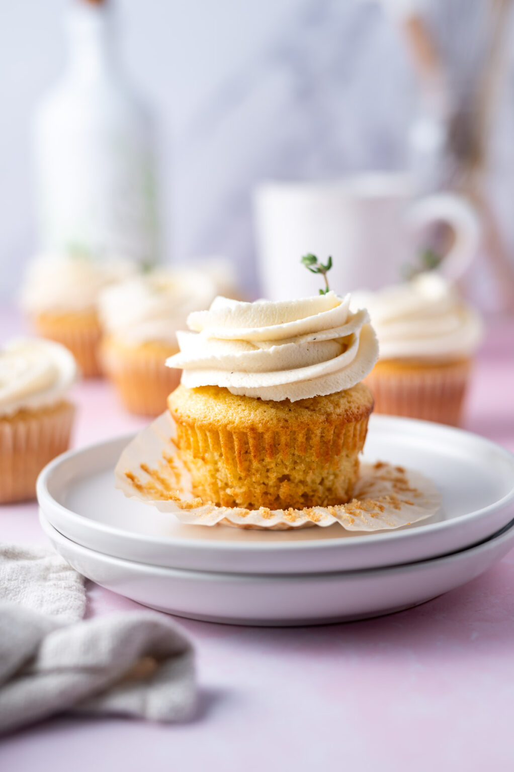 Easy Olive Oil Cupcakes ~ two sugar bugs