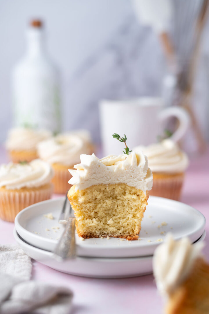 Easy Olive Oil Cupcakes ~ two sugar bugs